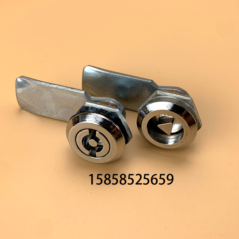 工业柜锁三角锁芯设备门锁 MS705-40-62加长控制箱锁具机械门锁_虎窝淘
