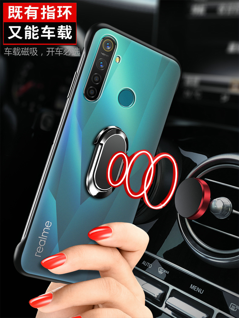 realmeQ手机壳realmeX透明realme X青春版保护硅胶套RMX1971超薄软硬壳1901防摔磨砂opporealmex男女 ...