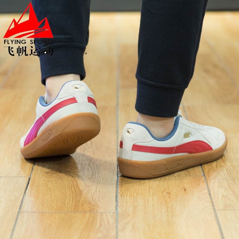 PUMA彪马ARMYTRAINER男女同款情侣复古运动休闲德训板鞋398279-02_虎窝淘