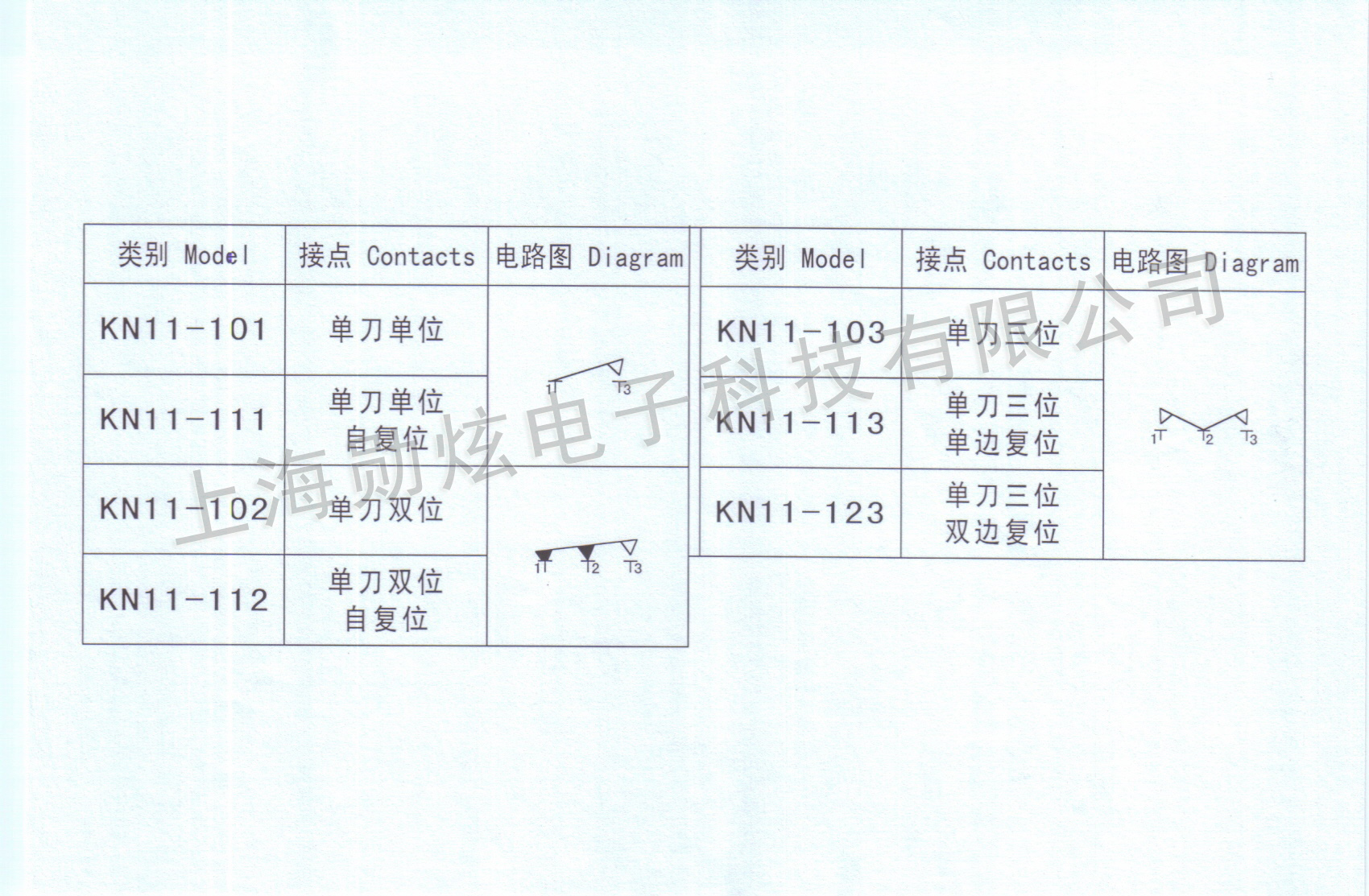 上海星宇 KN11-102 3脚2档 10A 250V钮子开关妞子拨动摇头臂开关_虎窝淘