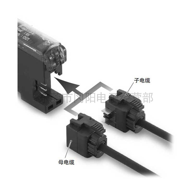 全新原装SUNX神视光纤传感器电缆线CN-73-C2 CN-74-C2 CN-71-C2_虎窝淘