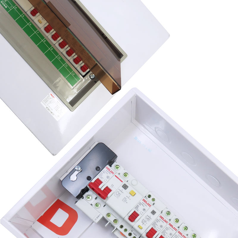 德力西PZ30s配电箱强电箱家用暗装12回路空气开关强电布线箱套装_虎窝淘
