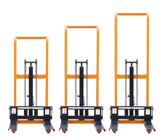 Manual stack high vehicle electric small hand push liquid voltage lift ...