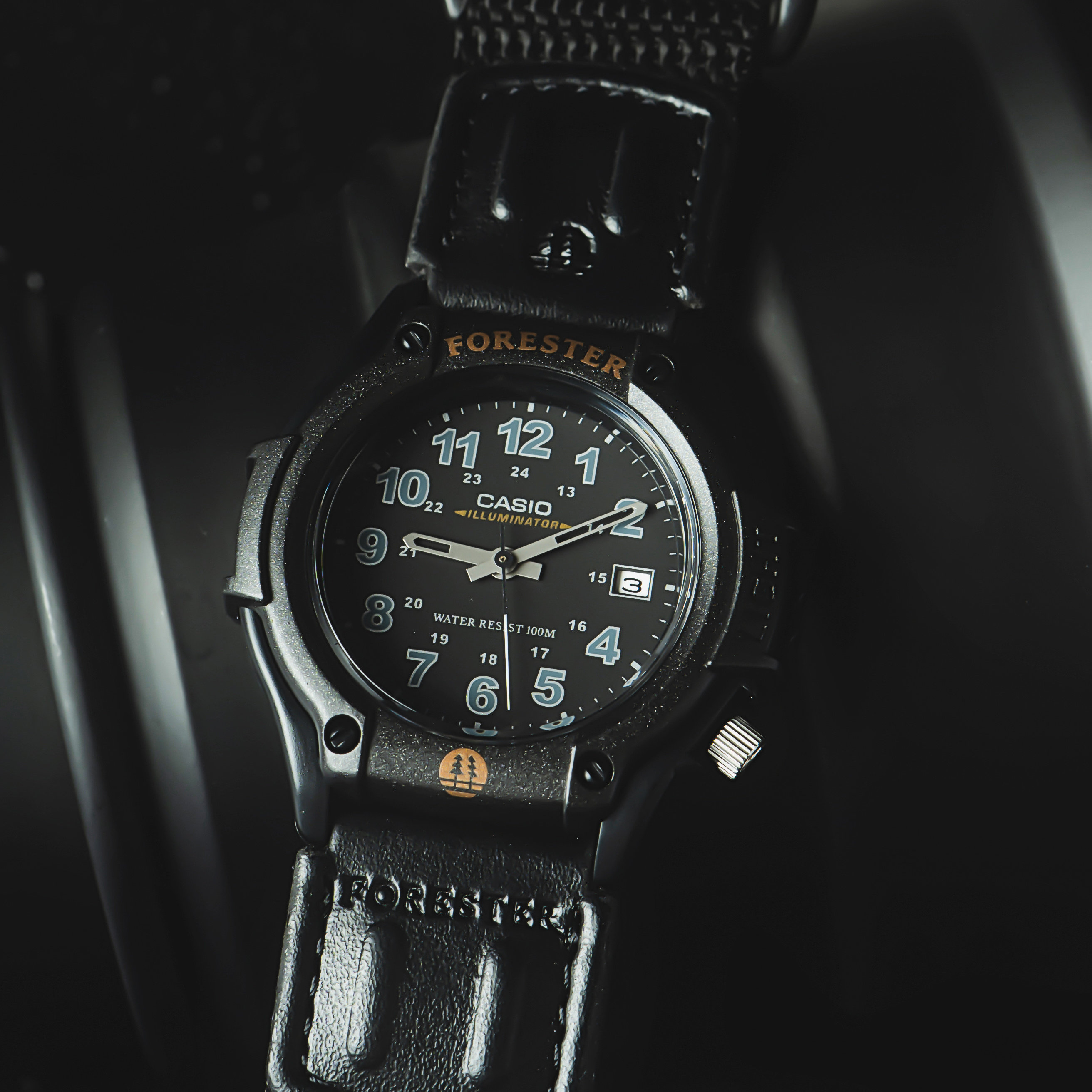 CASIO卡西欧Forester经典复古森林人手表帆布男FT-500WC-3B/5B/1B_虎窝淘