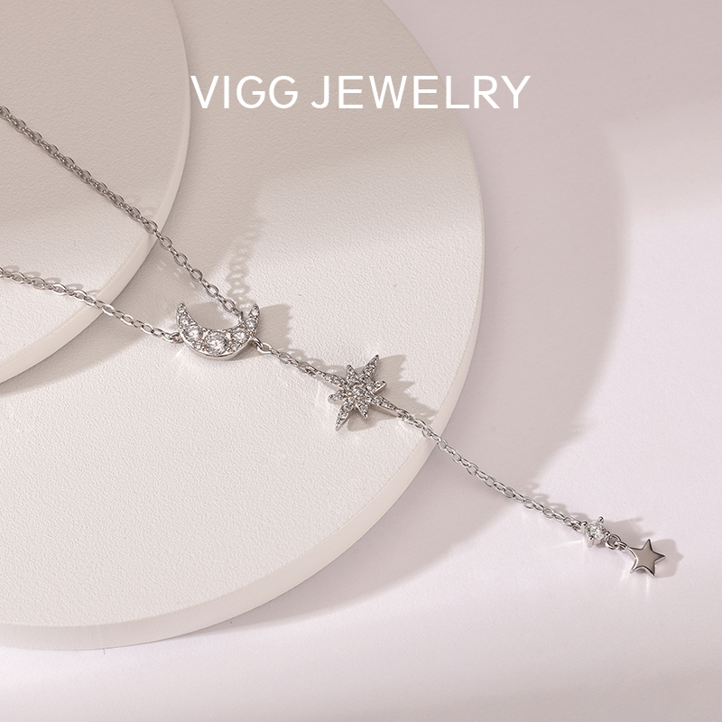 VIGG漫步银河项链套链轻奢小众设计高级感2022年新款潮_虎窝淘