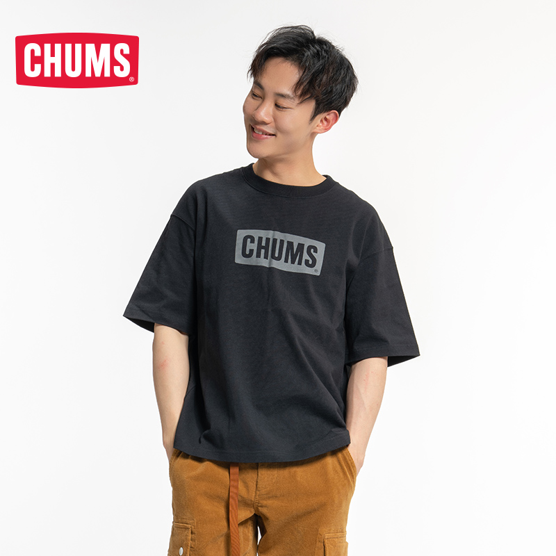 CHUMS/洽洽鸟日系潮流户外春夏新品男女款短袖圆领T恤CH01-1869_虎窝淘