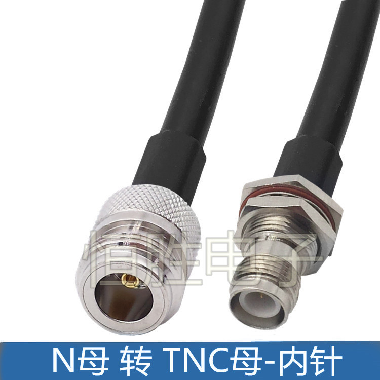 N转TNC连接线N公N母头L16转接线50-3延长线TNC公内螺内孔RP-TNC母_虎窝淘