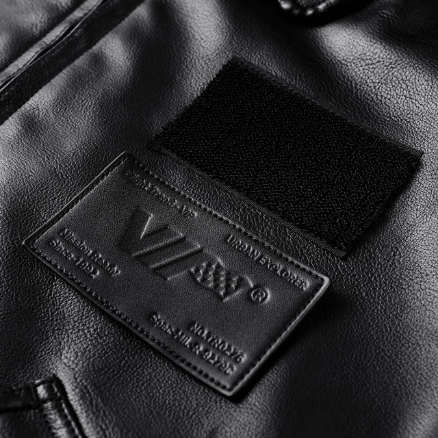 VIP lapel bomber jacket leather jacket men's American retro loose short ...