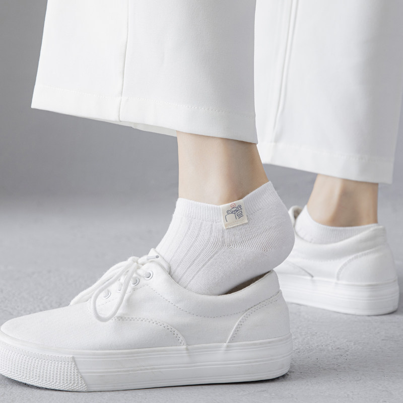 女生白色短袜-千图网