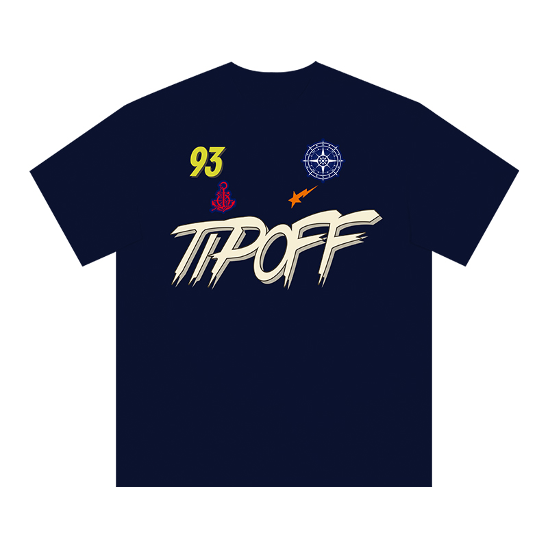 TIP-OFF运动涂鸦短袖篮球实战T恤健身运动跑步上衣透气速干潮牌_虎窝淘