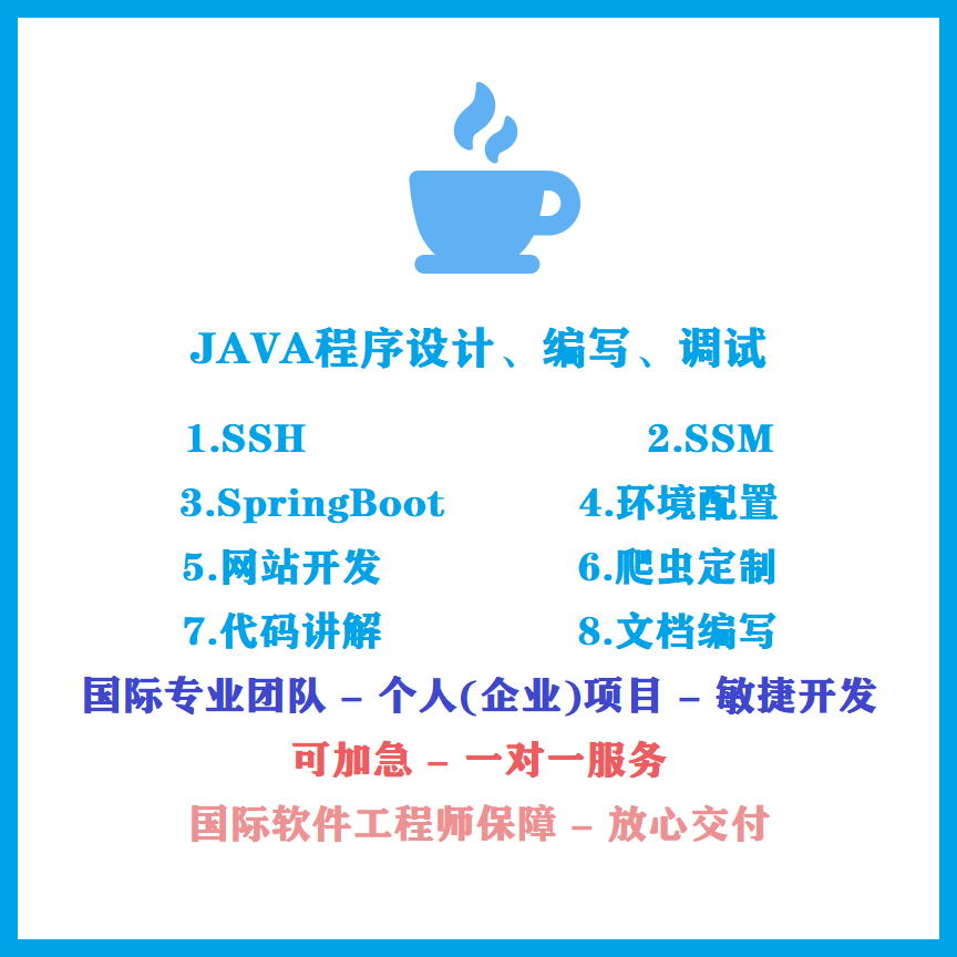 Java程序代写web软件jsp开发设计代做spring代码讲解程序bug调试虎窝淘