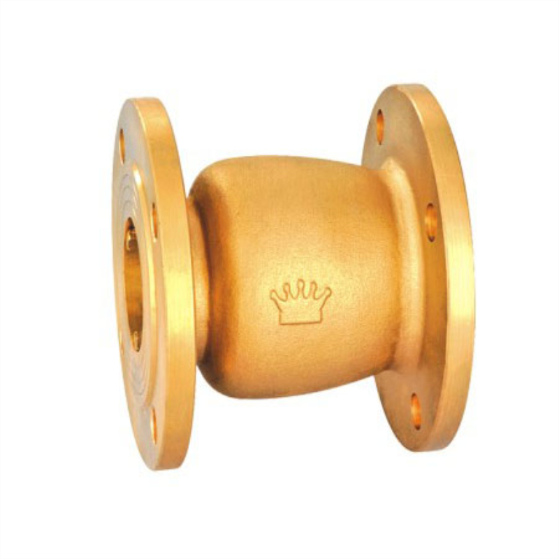 皇冠牌黄铜法兰消声单向止回阀H42X-16T止逆阀 dn100 dn50 dn65_虎窝淘