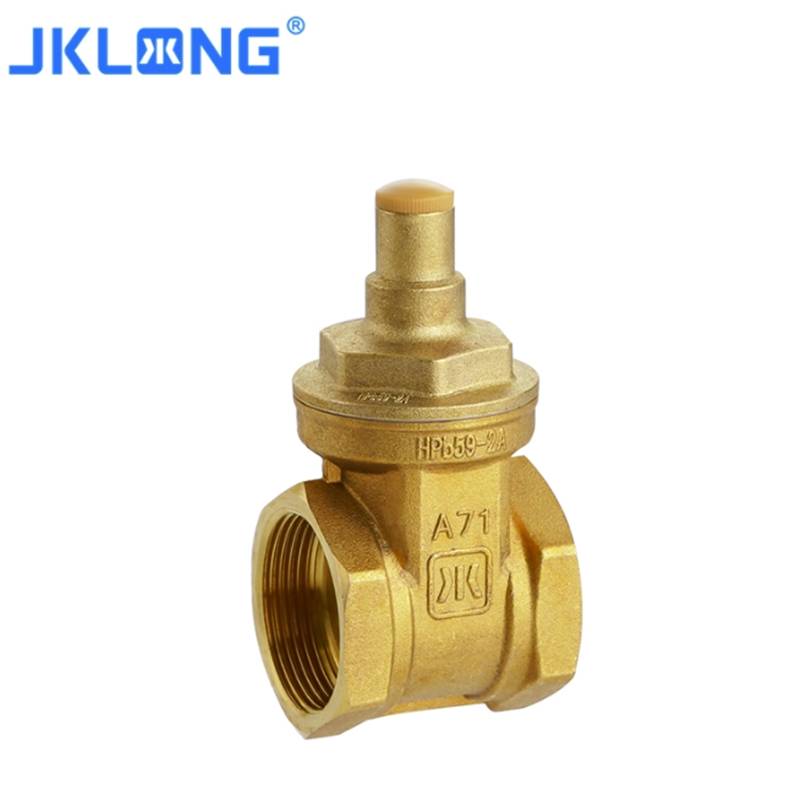 宁波杰克龙阀门Z15W-16T黄铜丝铜丝扣锁闸阀DN15-50钥匙闸阀