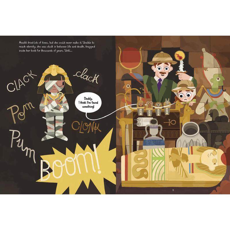 怪物支援小分队2 Monster Support Group The Mummys Curse英文原版儿童绘本故事书进口儿童读物7-9岁超自然 ...