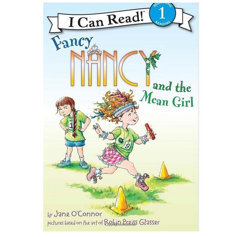 英文原版绘本Fancy Nancy and the Mean Girl I can read小俏妞希希女孩绘本儿童原版英语绘本书故事书_虎窝淘