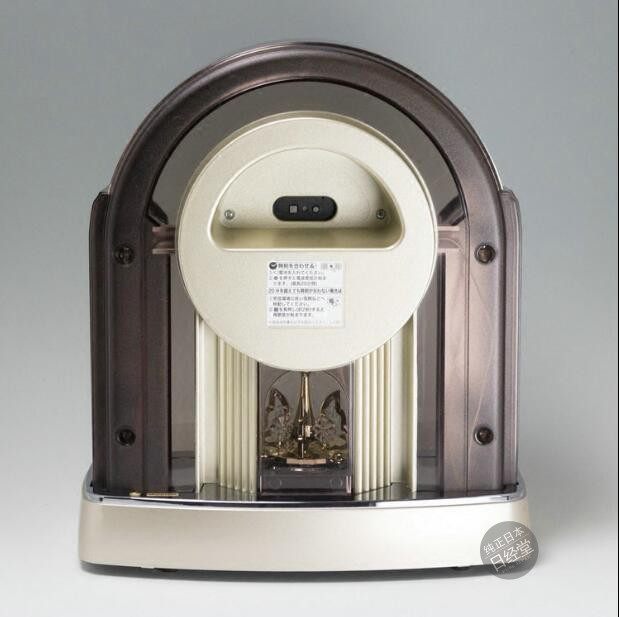 日本代购包税SEIKO精工电波座钟台钟整点旋律报时旋转扫秒BY238B_虎窝淘