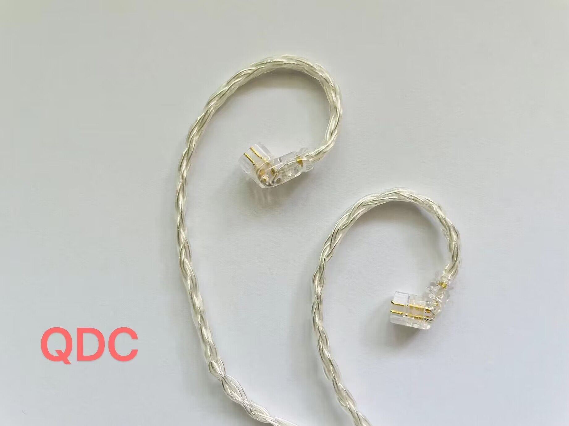 单晶铜镀银线材0.78 0.75 iE80 A2DC iM mmcx TFZ Qdc KZ TRN舒尔_虎窝淘