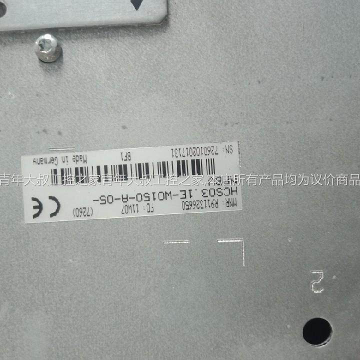 Rexroth力士乐伺服驱动HCS03.1E-W0150-A-05-NPBV全新无包装实物_虎窝淘