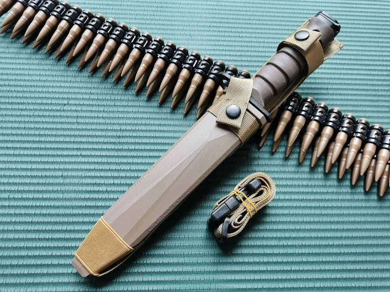 ABS刀套军迷套95刀鞘刺鞘八一套二战美国安大略M10式战术K鞘OKC_虎窝淘