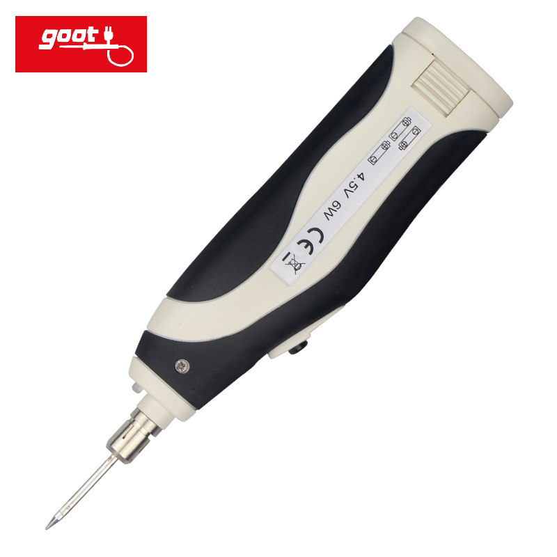 日本GOOT无线电烙铁充电式家用USB电池直流便携式迷你焊接电烙铁_虎窝淘