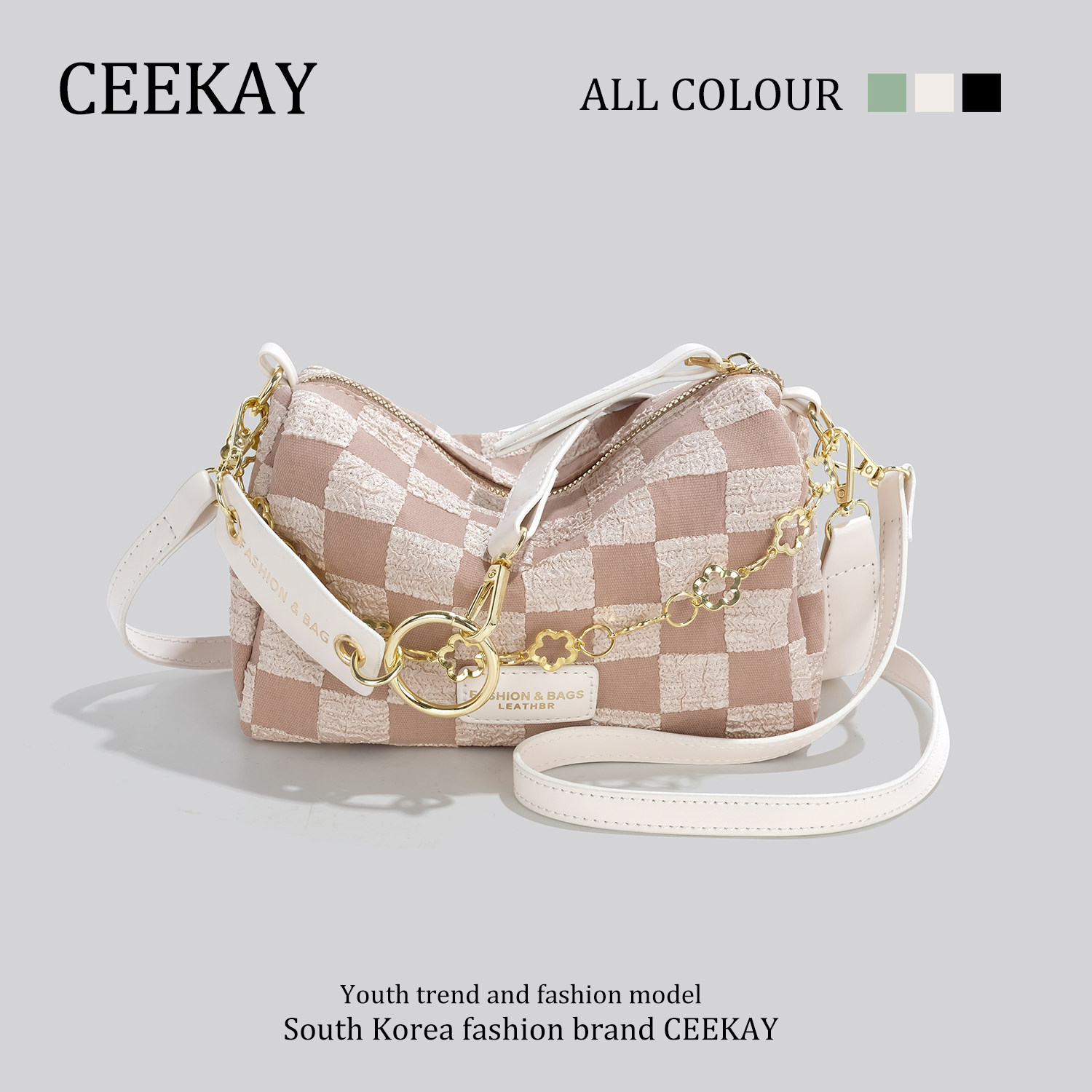 CEEKAY正品波士顿枕头包高级质感小众小包包女2023流行新款斜挎包_虎窝淘