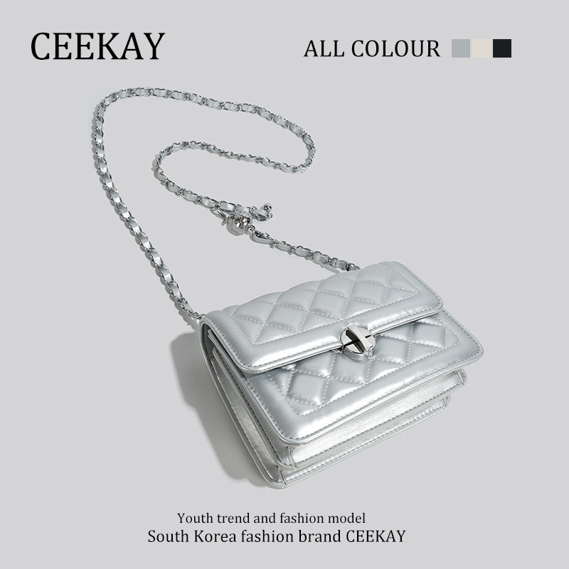 CEEKAY精致迷你链条包今年流行超火小包包女新款夏天高级感斜挎包_虎窝淘