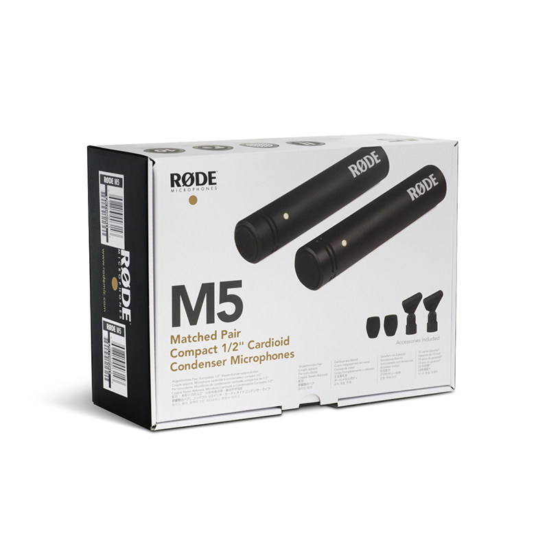 罗德/RODE M5小振膜电容话筒吉他专业钢琴录音钢琴考级麦克风_虎窝淘