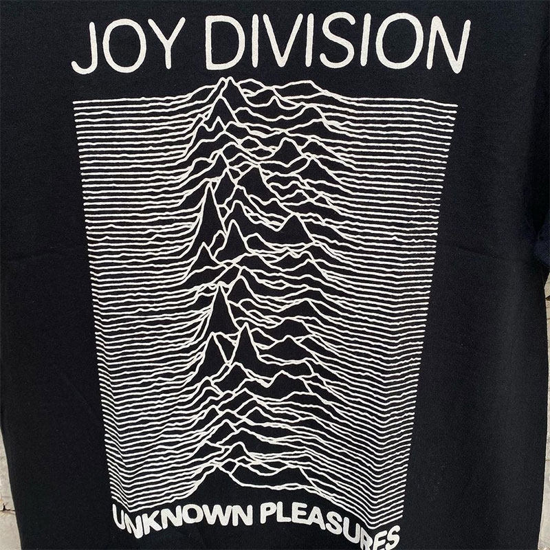 Joy Division英国快乐分裂脉冲摇滚乐队vintage潮流复古短袖T恤男_虎窝淘