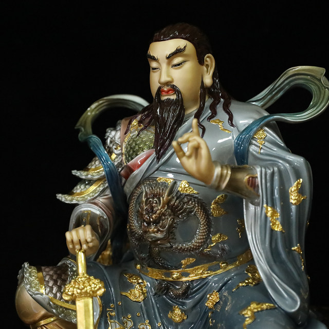 Emperor Zhenwu Pure Copper Xuantian God Bei Emperor Wudang Mountain ...