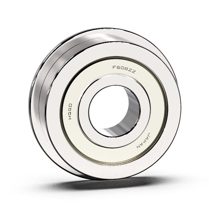 HQQD挡边法兰边轴承F6000 6001 6002 6003 6004 6005 6006 6007RS_虎窝淘