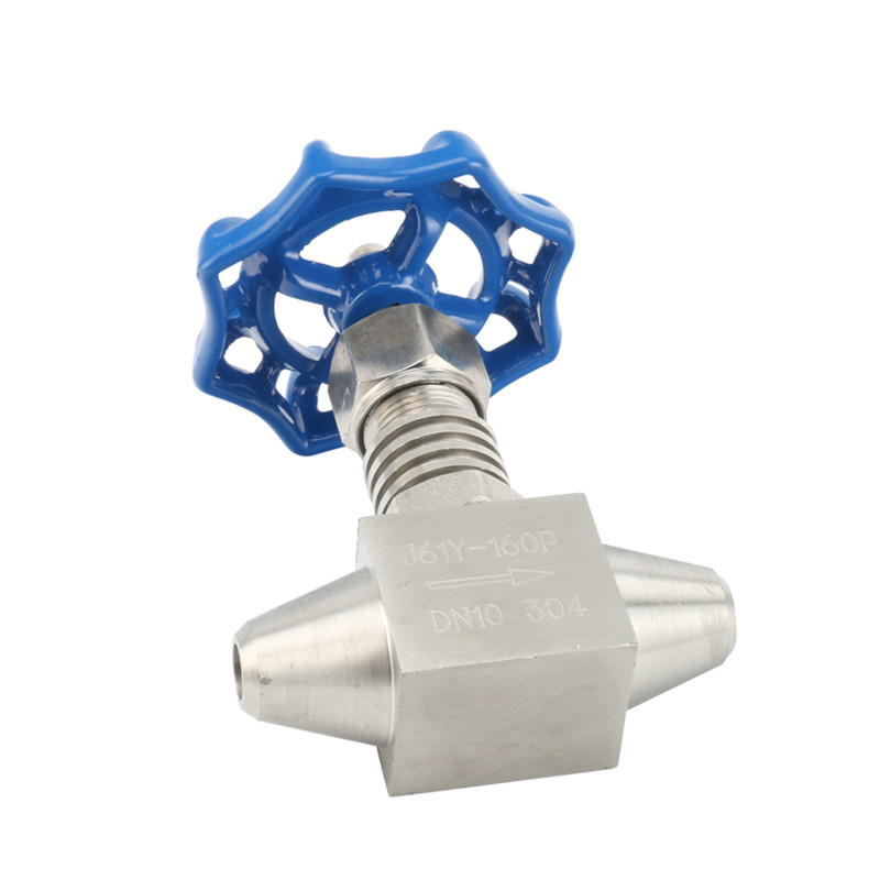 304不锈钢J63/J61Y/J61W-160P/320P针型阀焊接对焊式高压截止阀_虎窝淘