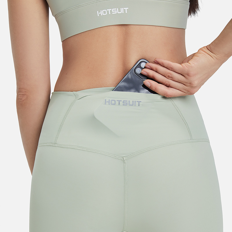 hotsuit后秀瑜伽裤女2025新款夏季薄款高腰紧身透气网纱健身裤_虎窝淘