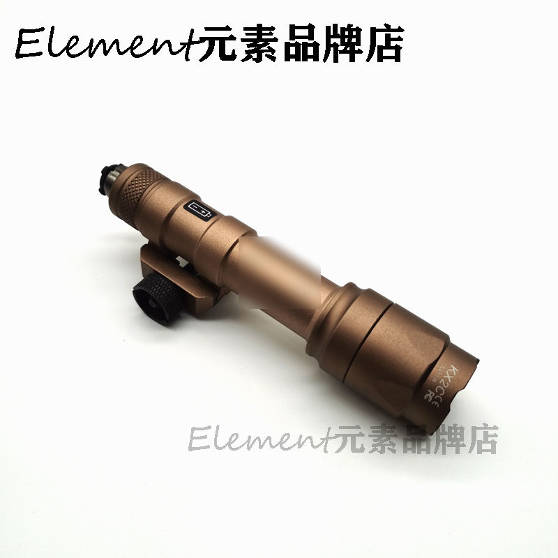 Element元素SF海外版M600C战术防水强光手电筒可爆闪20mm导轨_虎窝淘