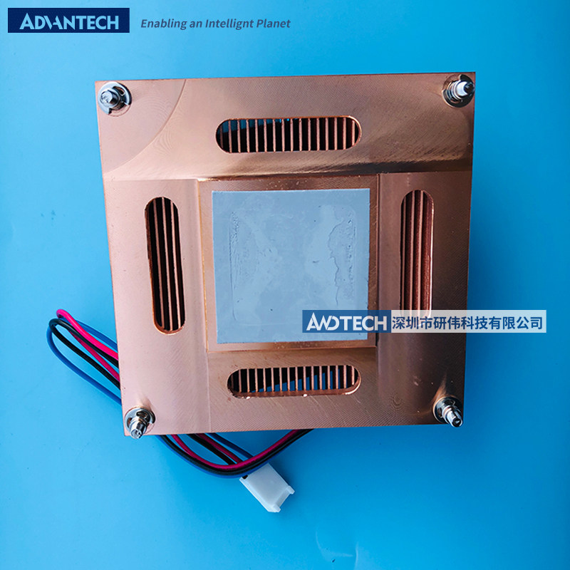 原装研华LGA1155/1/CPU风扇散热器 FAN金钱豹纯铜风扇advantech_虎窝淘