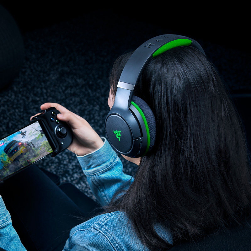 Razer雷蛇耳机带麦噬魂鲨XBOX主机笔记本电脑游戏电竞头戴式无线_虎窝淘