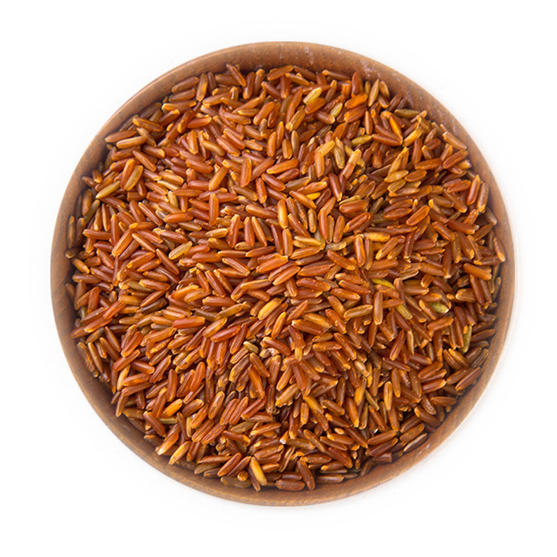 红米5斤五谷杂粮农家红米饭红大米红糙米粗粮低脂吃的红米红香米_虎窝淘