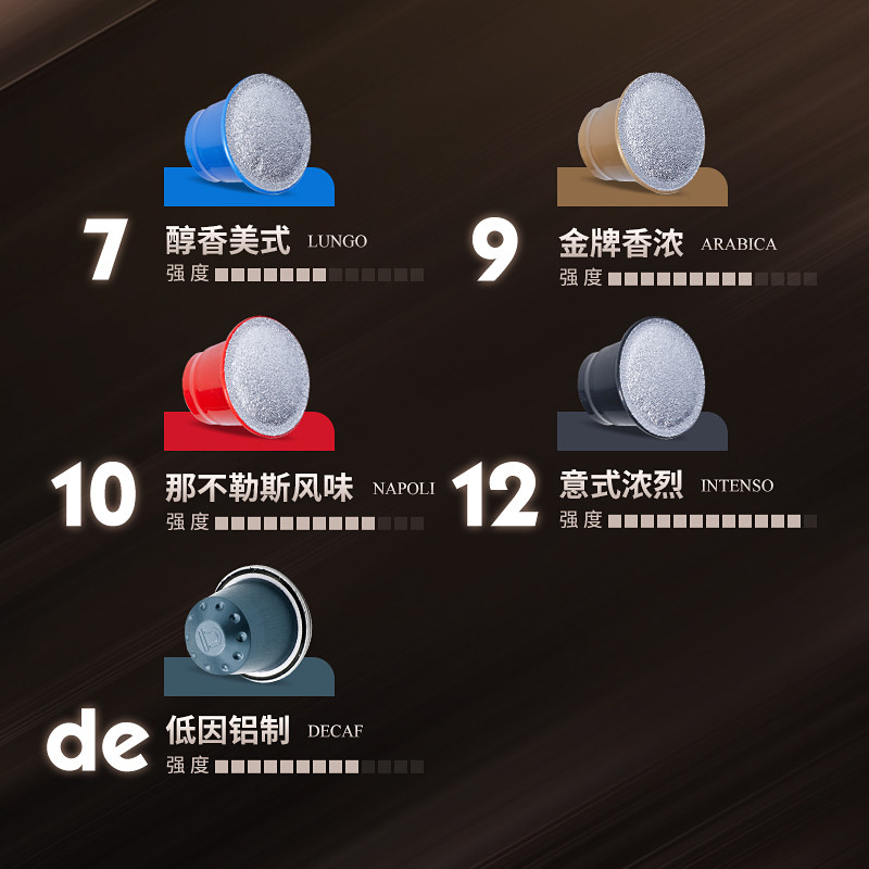 kimbo意大利进口12号浓缩胶囊咖啡40粒兼容nespresso系统咖啡机_虎窝淘