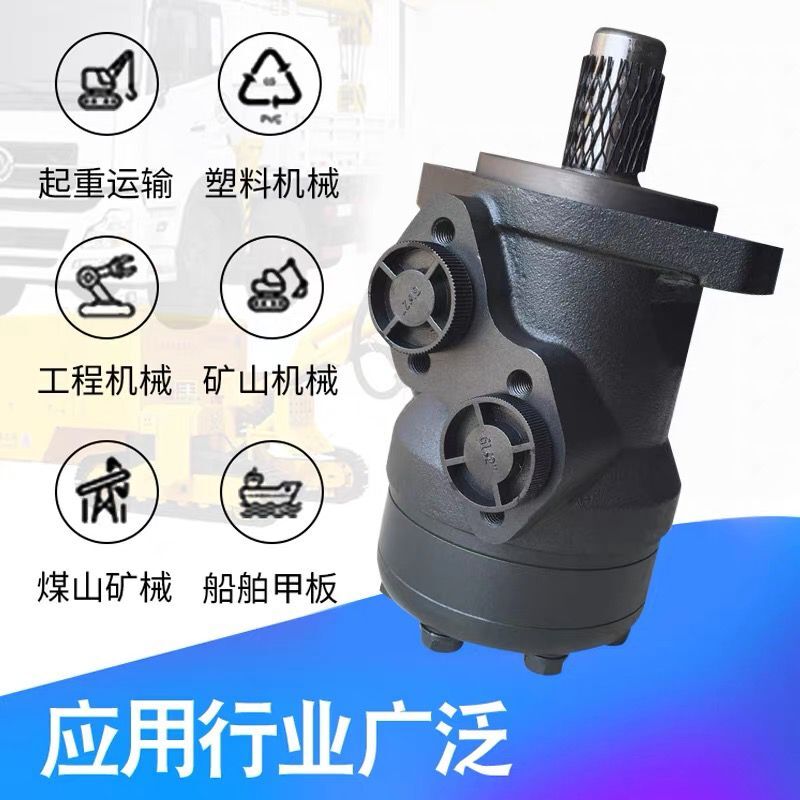 镇江大力液压马达BMR BM1-50 80 100 125 160 200 250 315 400_虎窝淘
