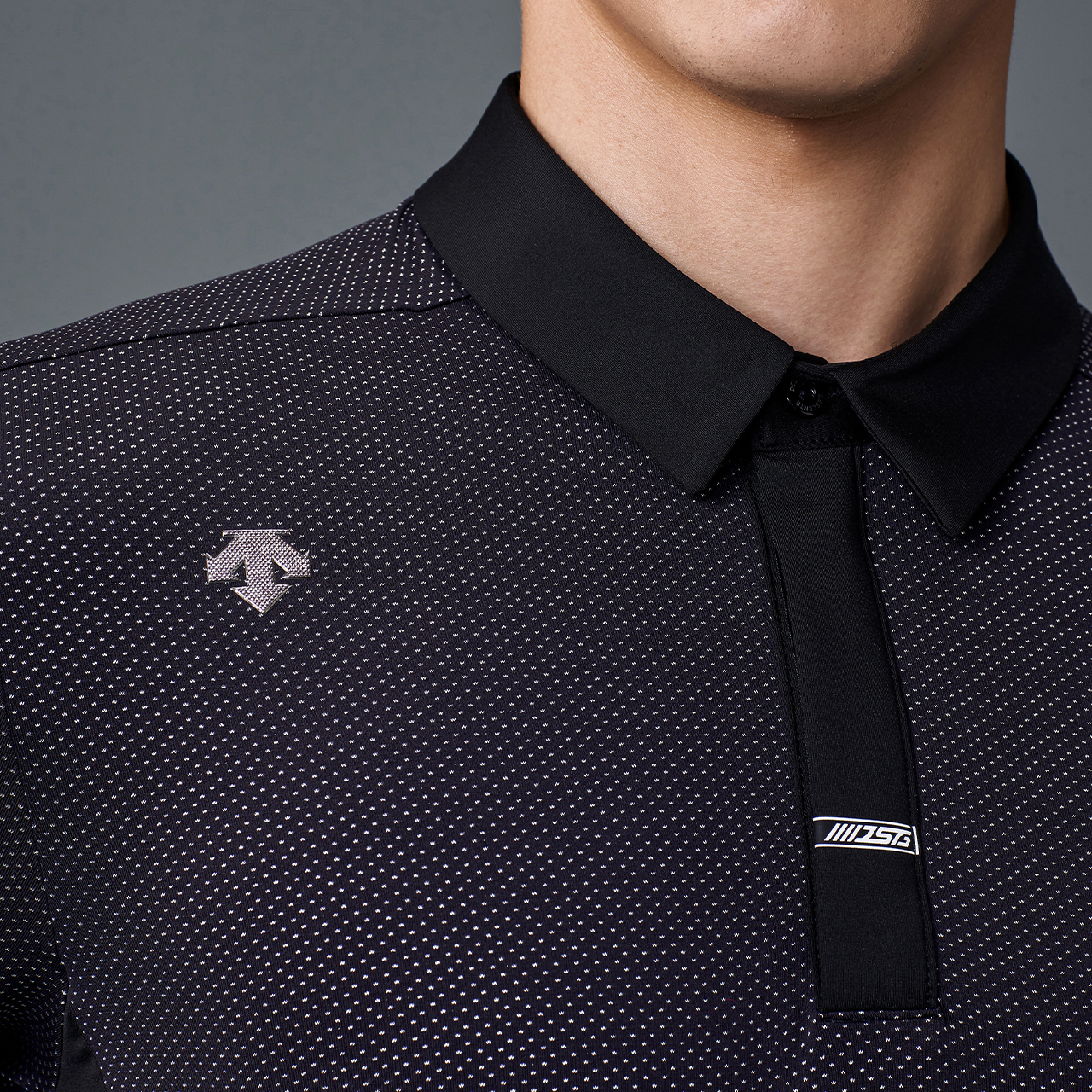 DESCENTE GOLF迪桑特高尔夫 GOLF男子短袖POLO衫 G122MFTS5A_虎窝淘