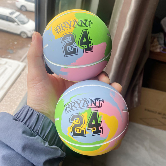 Extra large 10cm hollow rubber elastic ball for children and students ...