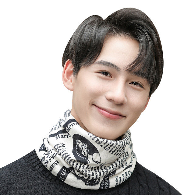 Cycling warm neck scarf for winter men's bicycle off-road cervical ...