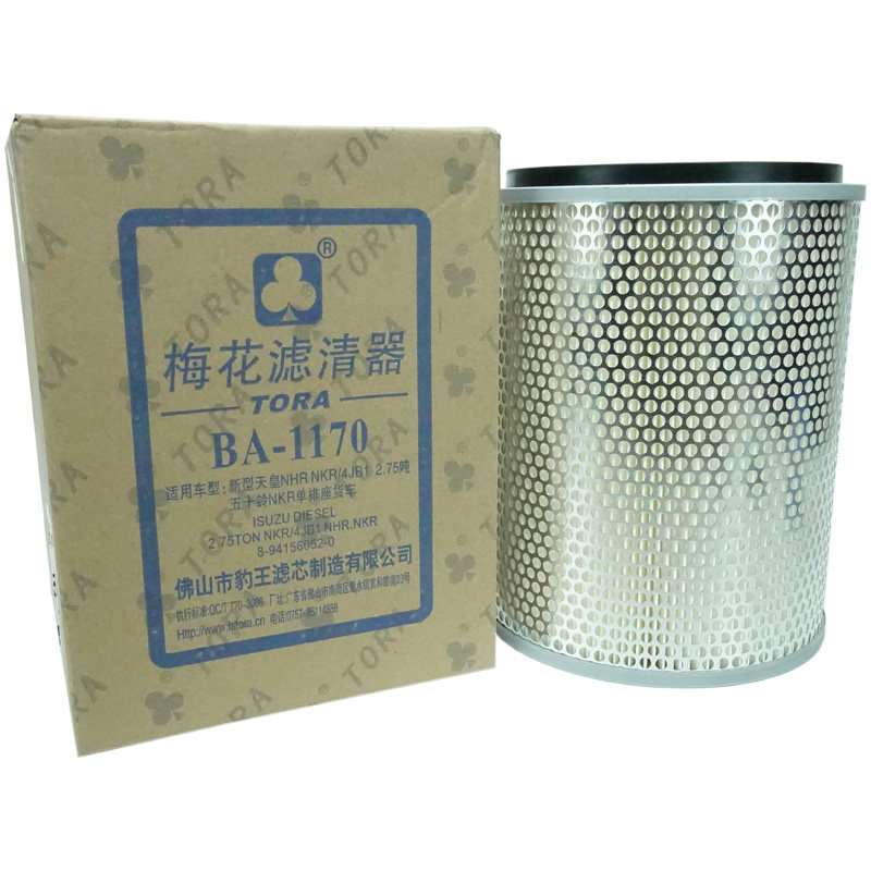 豹王K2025适配江铃凯锐凯运顺达宽体庆铃100P 600P空滤空气滤芯格_虎窝淘