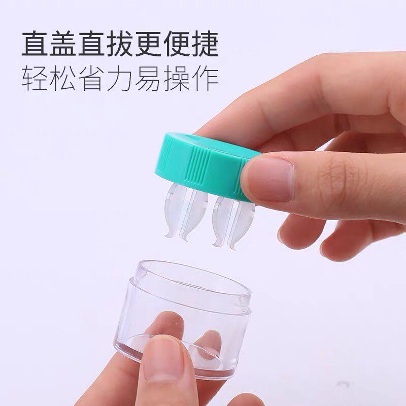 拍2发3】 RGP硬性角膜塑性镜AB液除蛋白盒ok镜深度清洁盒_虎窝淘