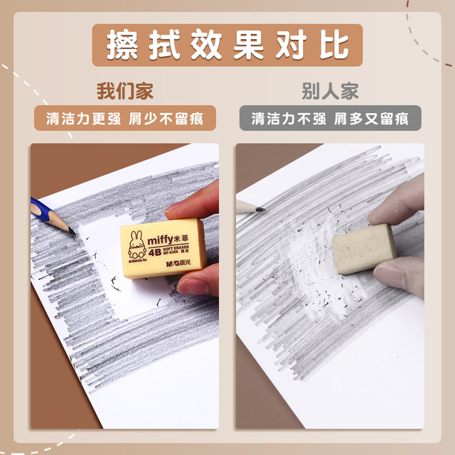 Morning light eraser for primary school students to wipe clean for exam ...