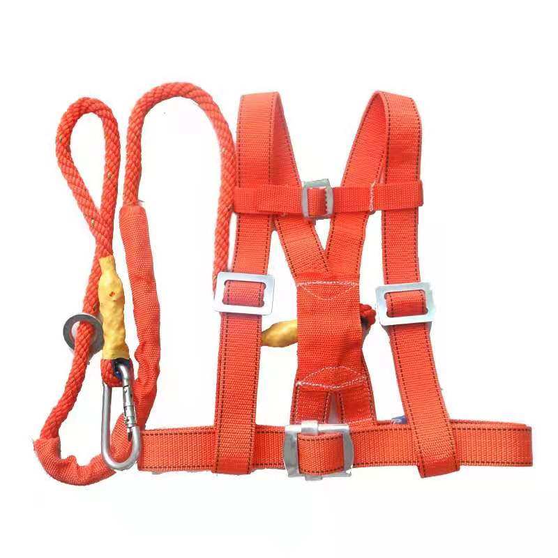 高空作业安全带全身五点欧式空调安装安全绳户外施工保险带电工带_虎窝淘