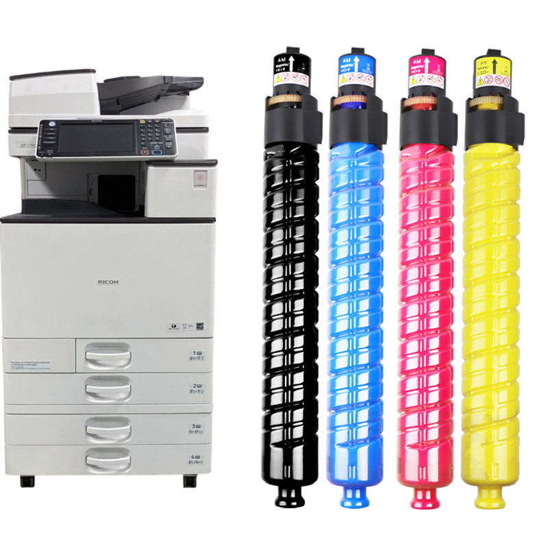 适用理光C5502粉盒MP C5502 C4502 C3502 C3002碳粉Ricoh Aficio Lanier MPC5502A彩色复印 ...
