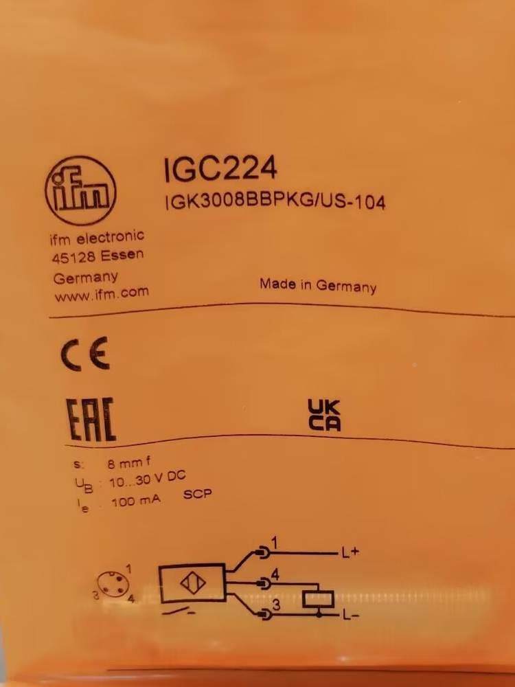 IFM IGC224 GC2I8 IGM20RIEW4 IG202全新原装正2品易福门现货_虎窝淘