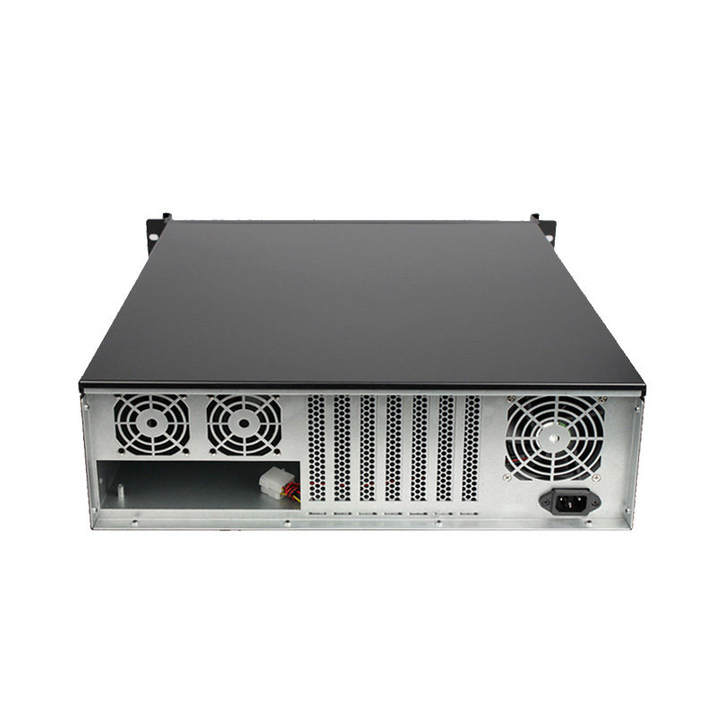 3u服务器机箱多盘位450深铝面板atx电源7槽19英寸机架式工控机箱_虎窝淘