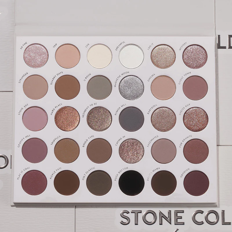 colourpop眼影盘卡拉泡泡stone cold fox水泥盘冷色调正品30色_虎窝淘