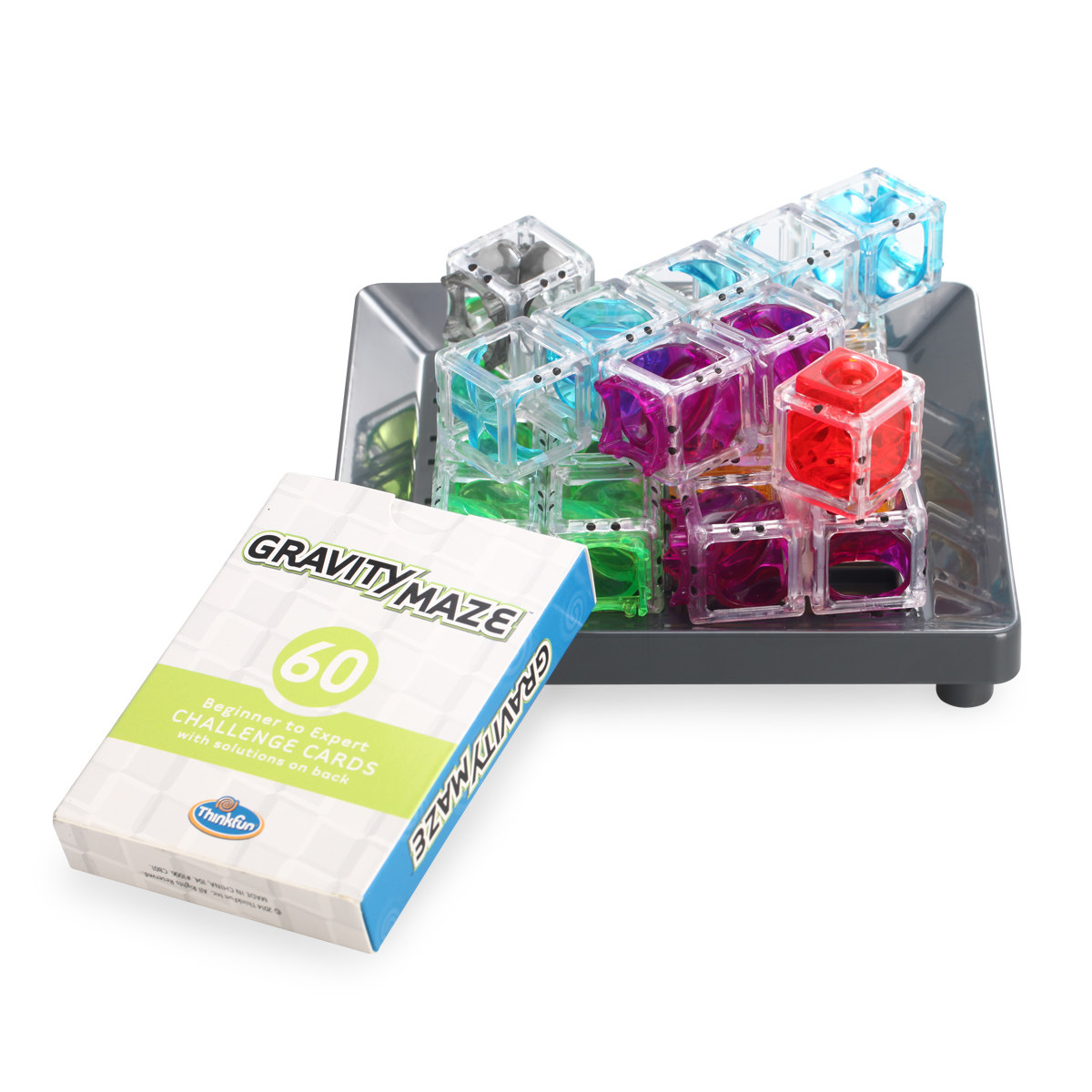 美国Thinkfun重力迷宫儿童益智亲子玩具宝宝桌面智力游戏4-6-10岁_虎窝淘